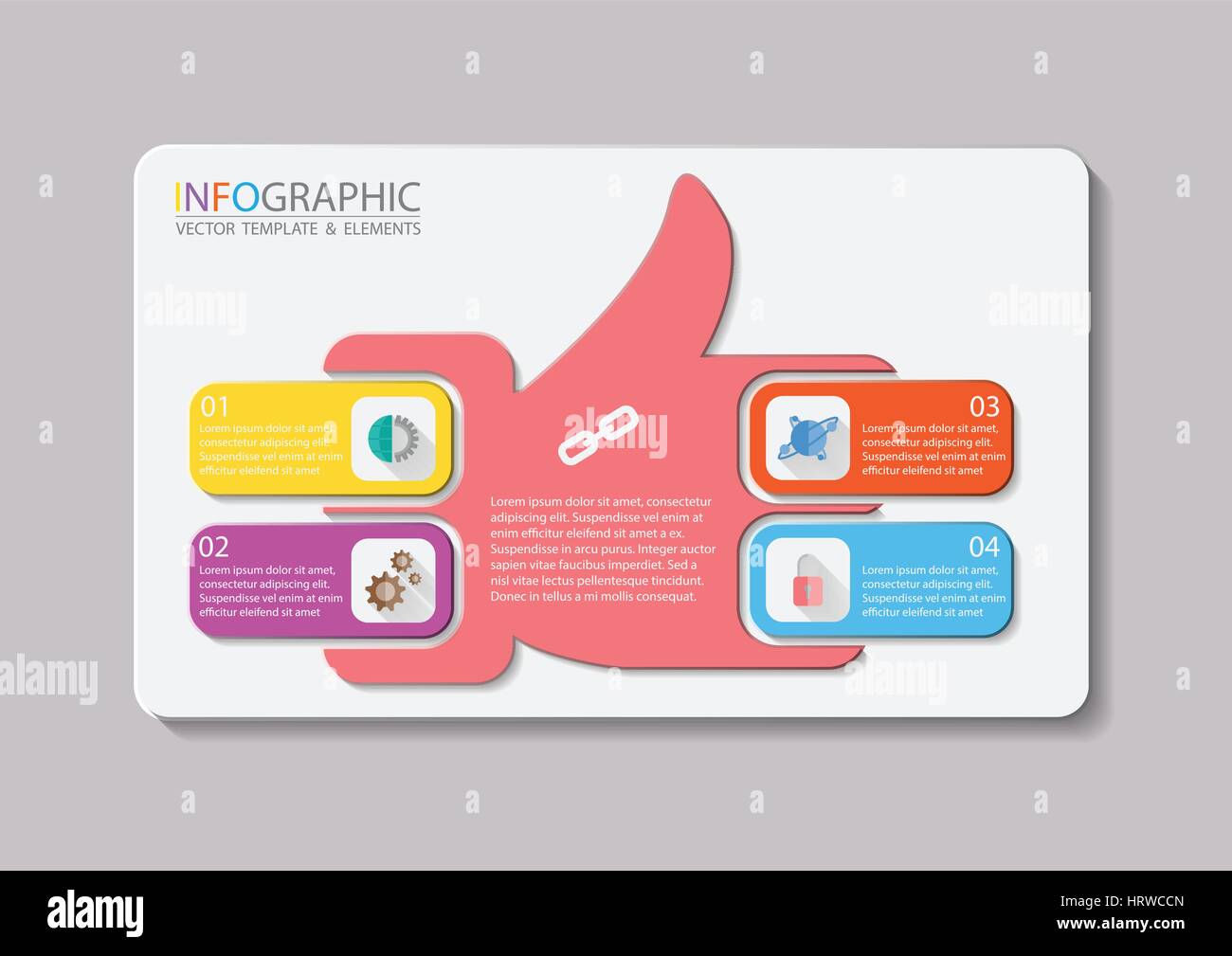 Abstract 3D digital illustration Infographic. Vector illustration can ...