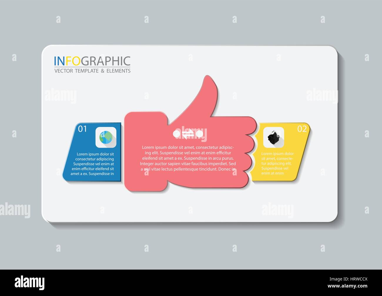 Abstract 3D digital illustration Infographic. Vector illustration can ...