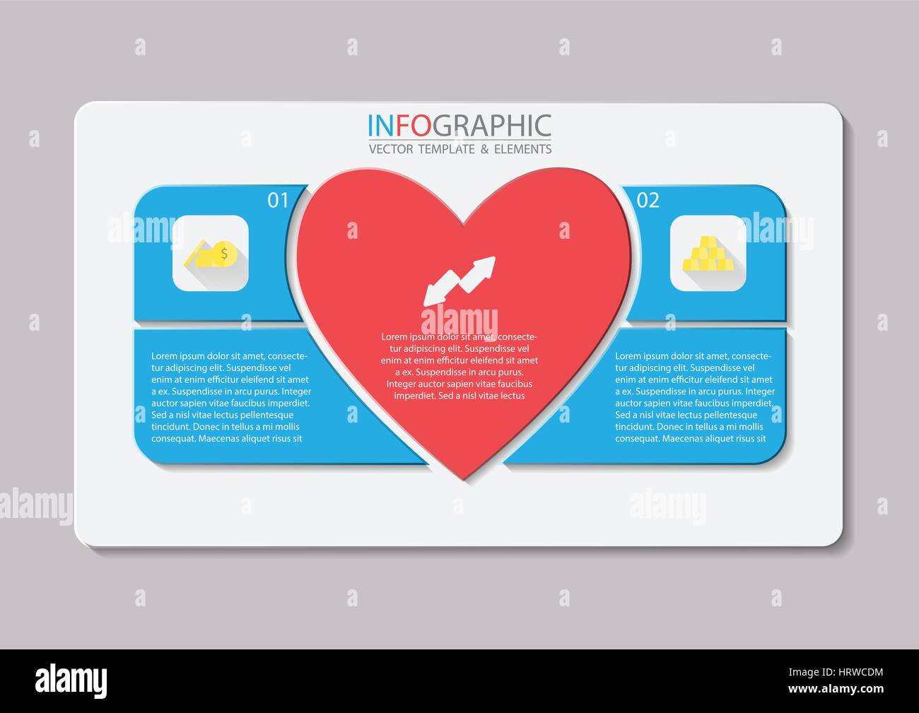 Abstract 3D digital illustration Infographic. Vector illustration can ...