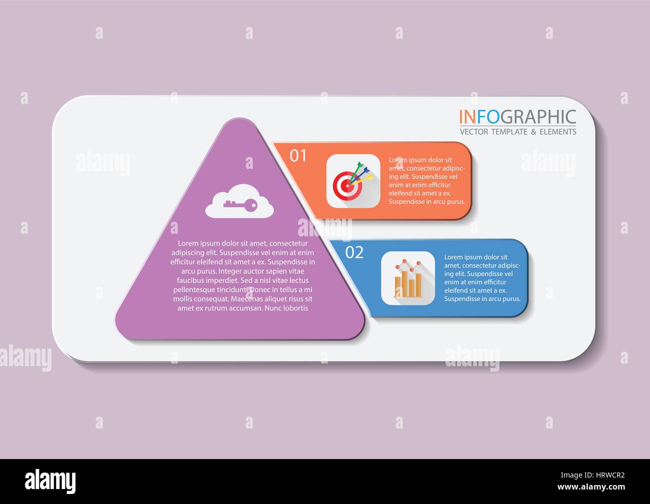 Abstract 3D digital illustration Infographic. Vector illustration can ...