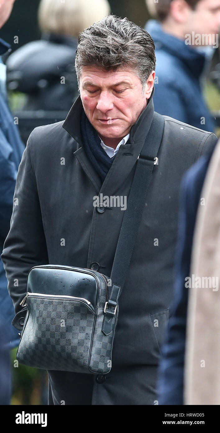 The funeral of ex-England manager Graham Taylor takes place at St. Mary ...