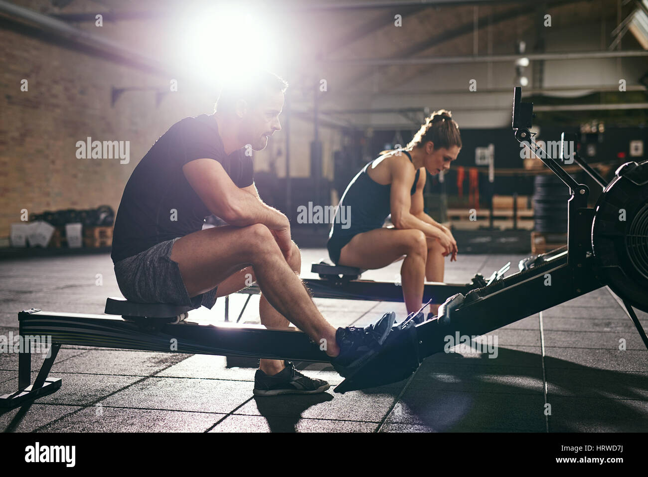 People having rest after rowing hi-res stock photography and images - Alamy