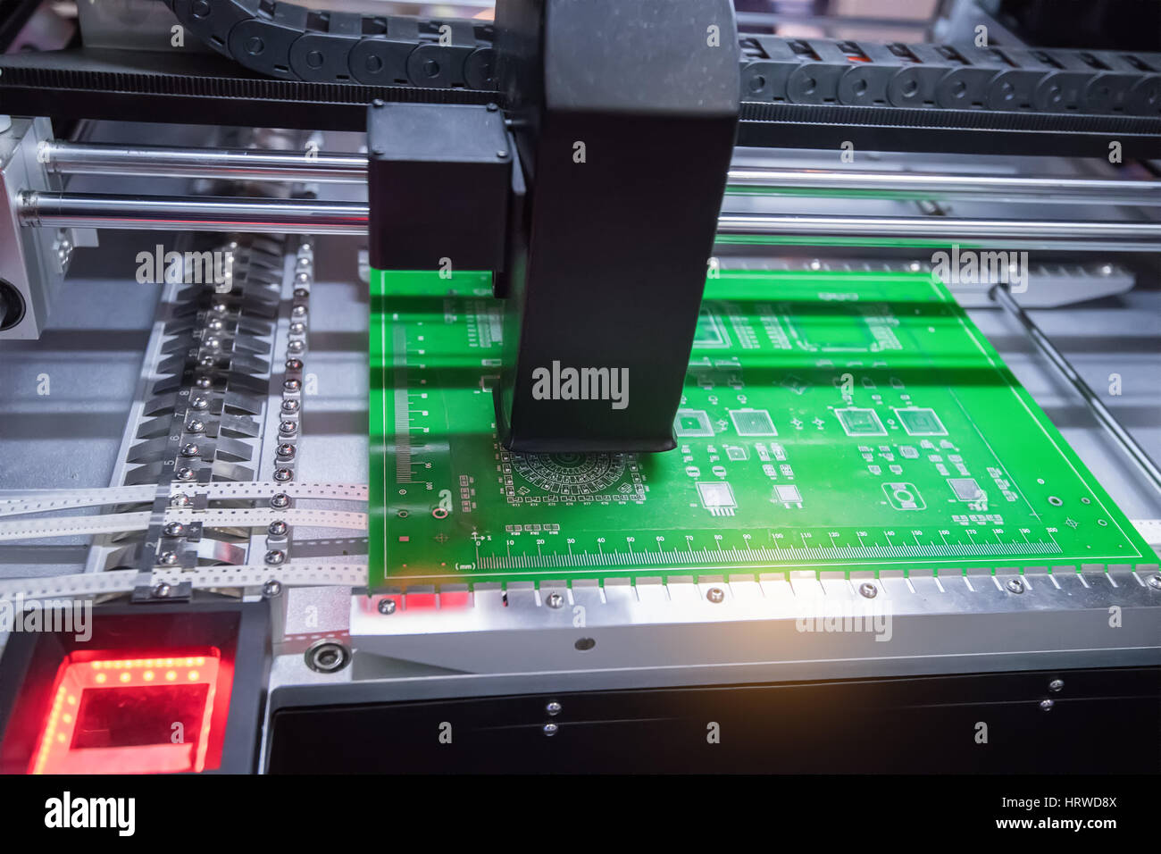Microchip production factory Stock Photo - Alamy
