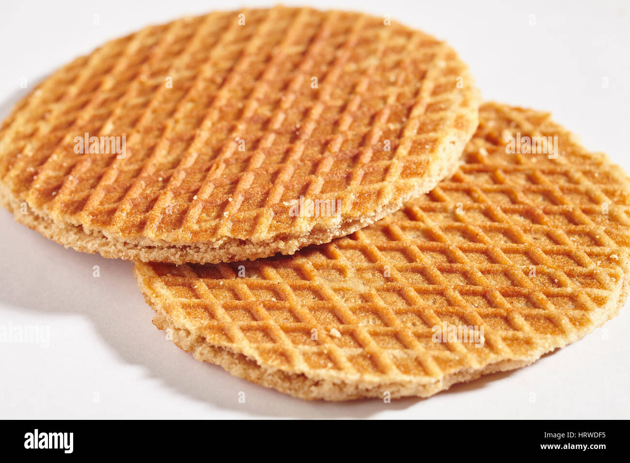Dutch Stroopwafels, called "Stroopies" in English Stock Photo - Alamy