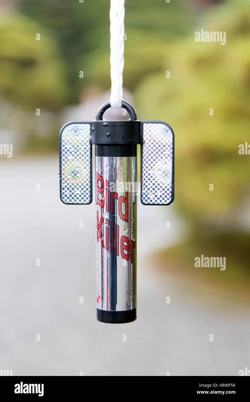 Protection against birds. Bird Killer, device for produce lost sense of ...