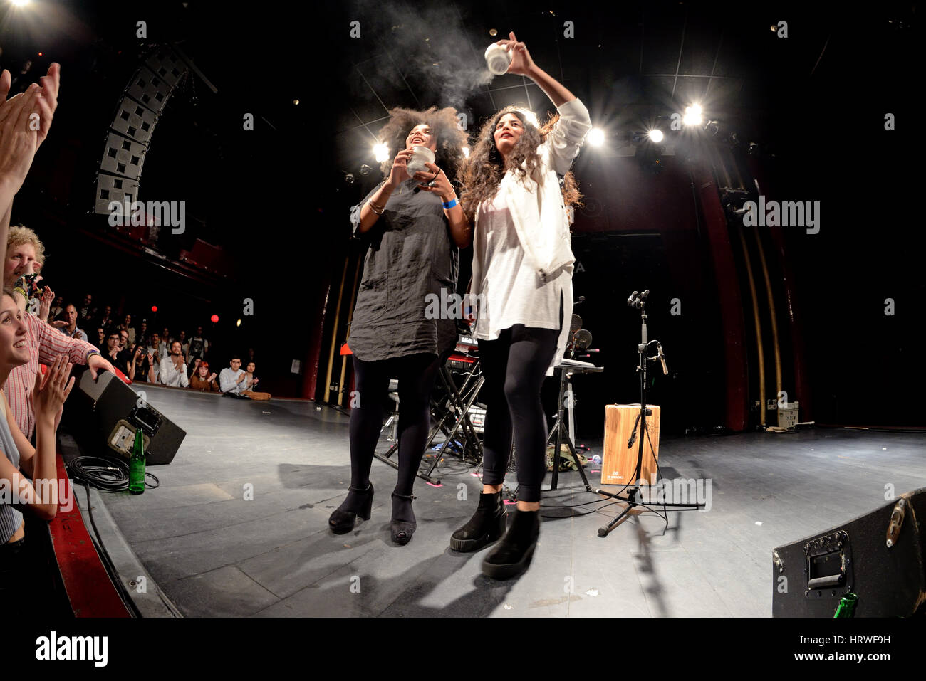 BARCELONA - MAY 26: Ibeyi (soul and contemporary rhythm and blues cuban ...