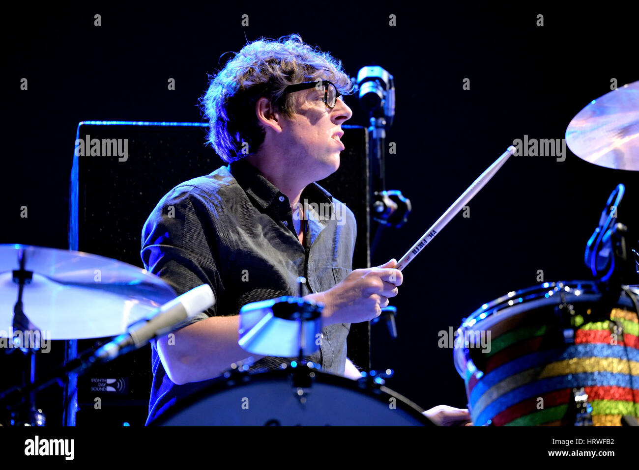 BARCELONA - MAY 28: The Black Keys (rock band) in concert at Primavera ...