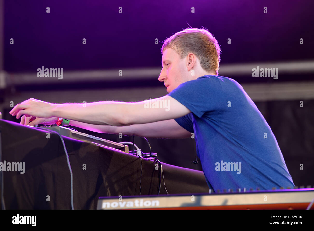 BARCELONA - JUN 19: Dorian Concept (composer, producer, and keyboard ...