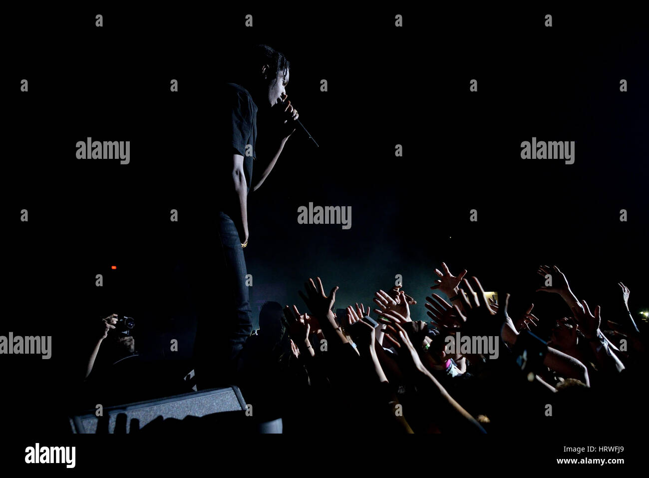 BARCELONA - JUN 19: ASAP Rocky (rapper from Harlem and member of the ...