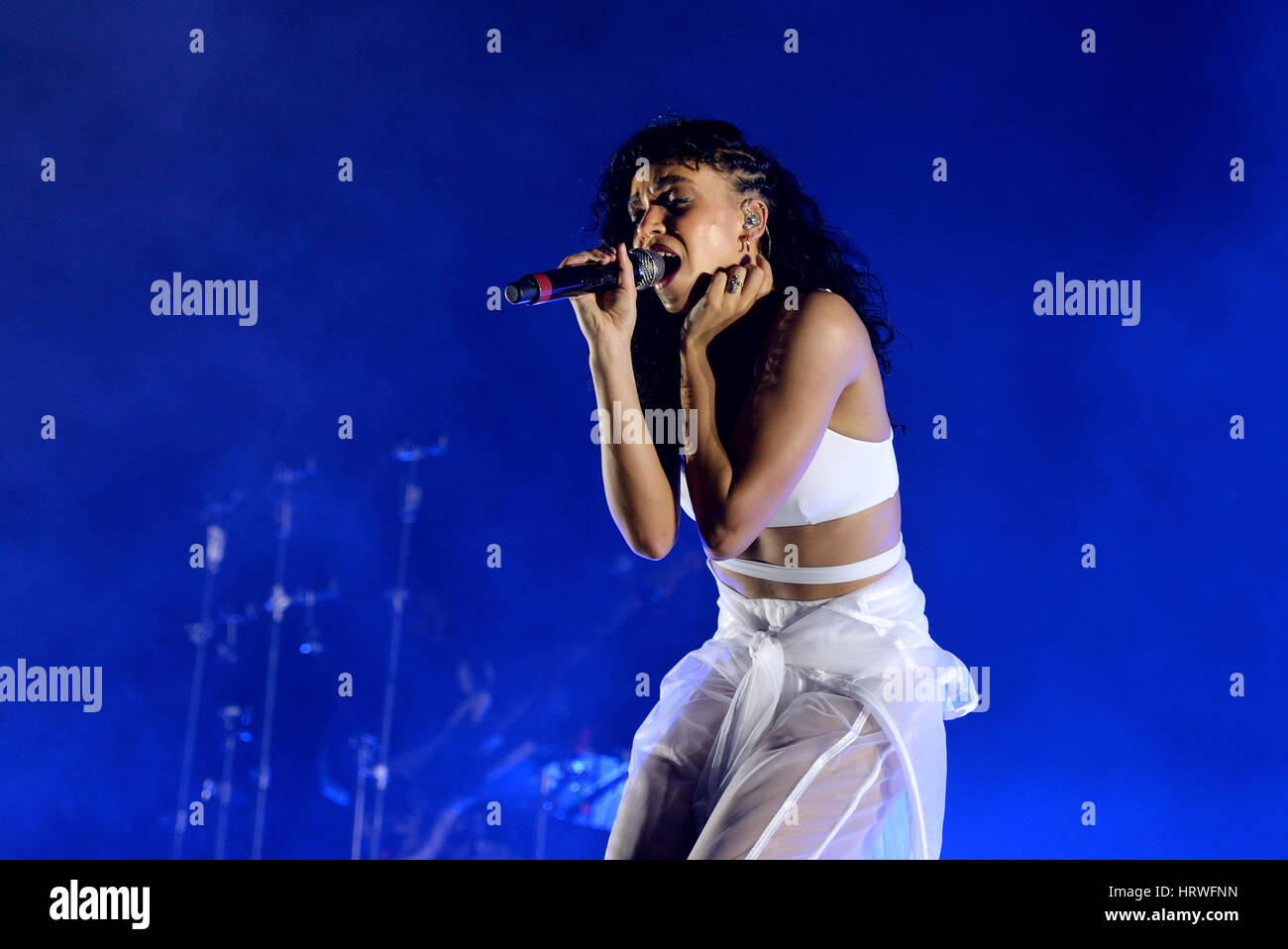BARCELONA - JUN 20: FKA Twigs (band) in concert at Sonar Festival on ...