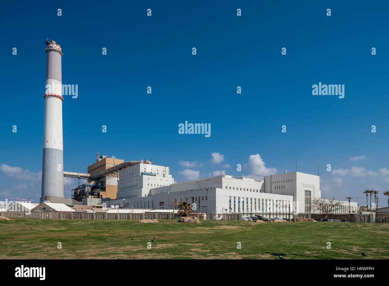 Reading power station, Tel Aviv-Yafo, Israel Stock Photo - Alamy