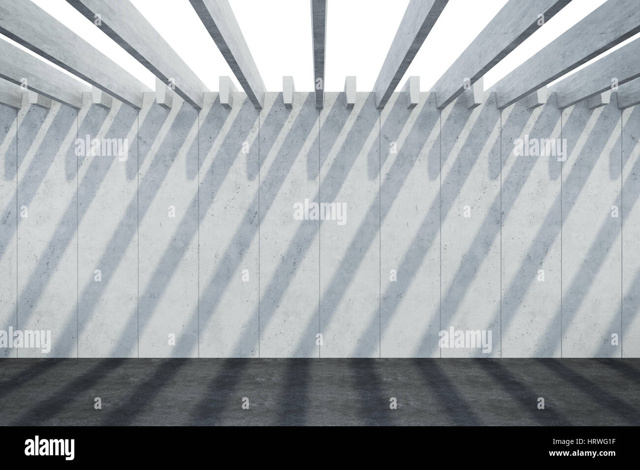 abstract architectural concrete composition, 3d rendering Stock Photo ...