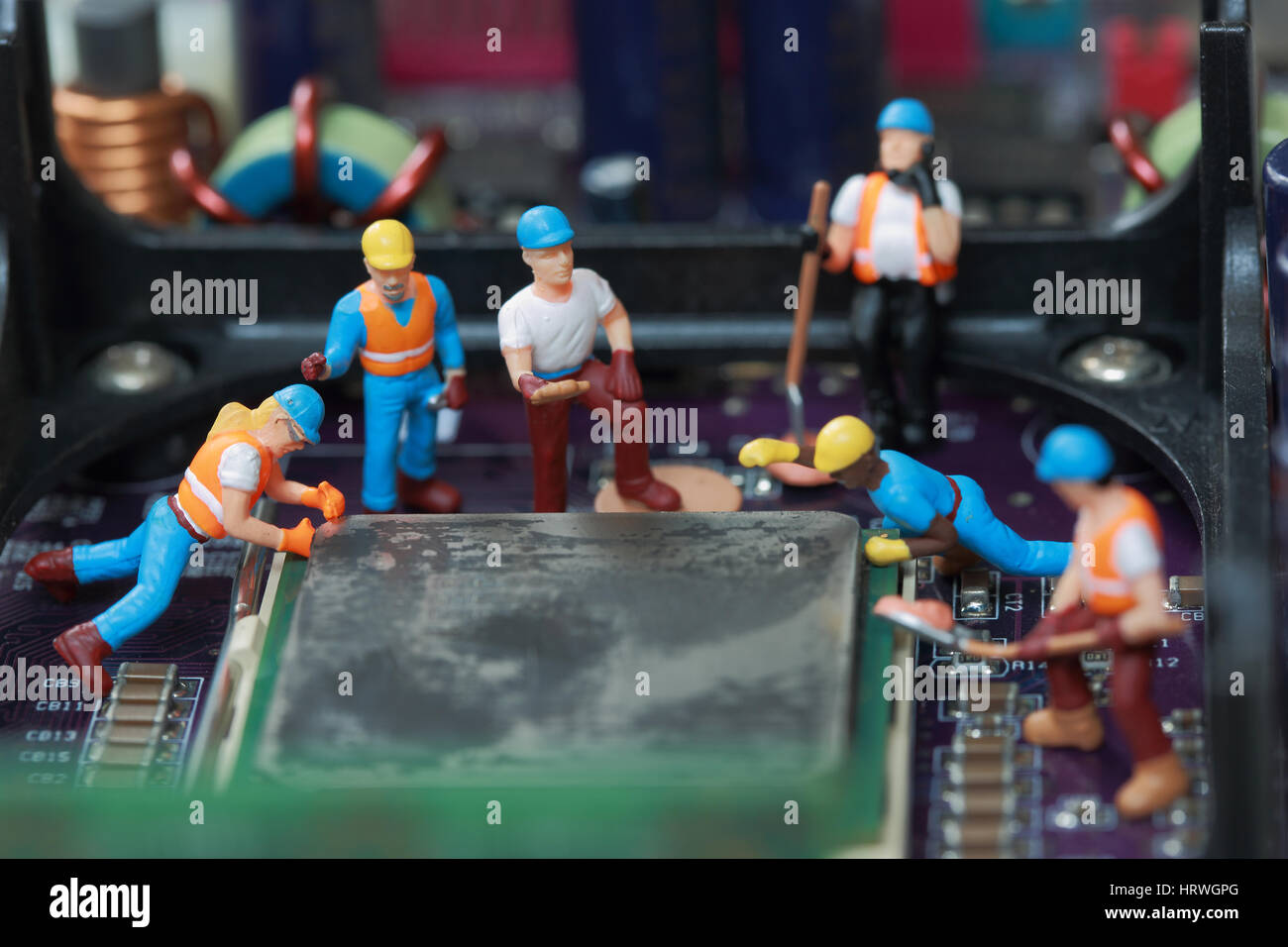 Computer worker silicon valley hi-res stock photography and images - Alamy