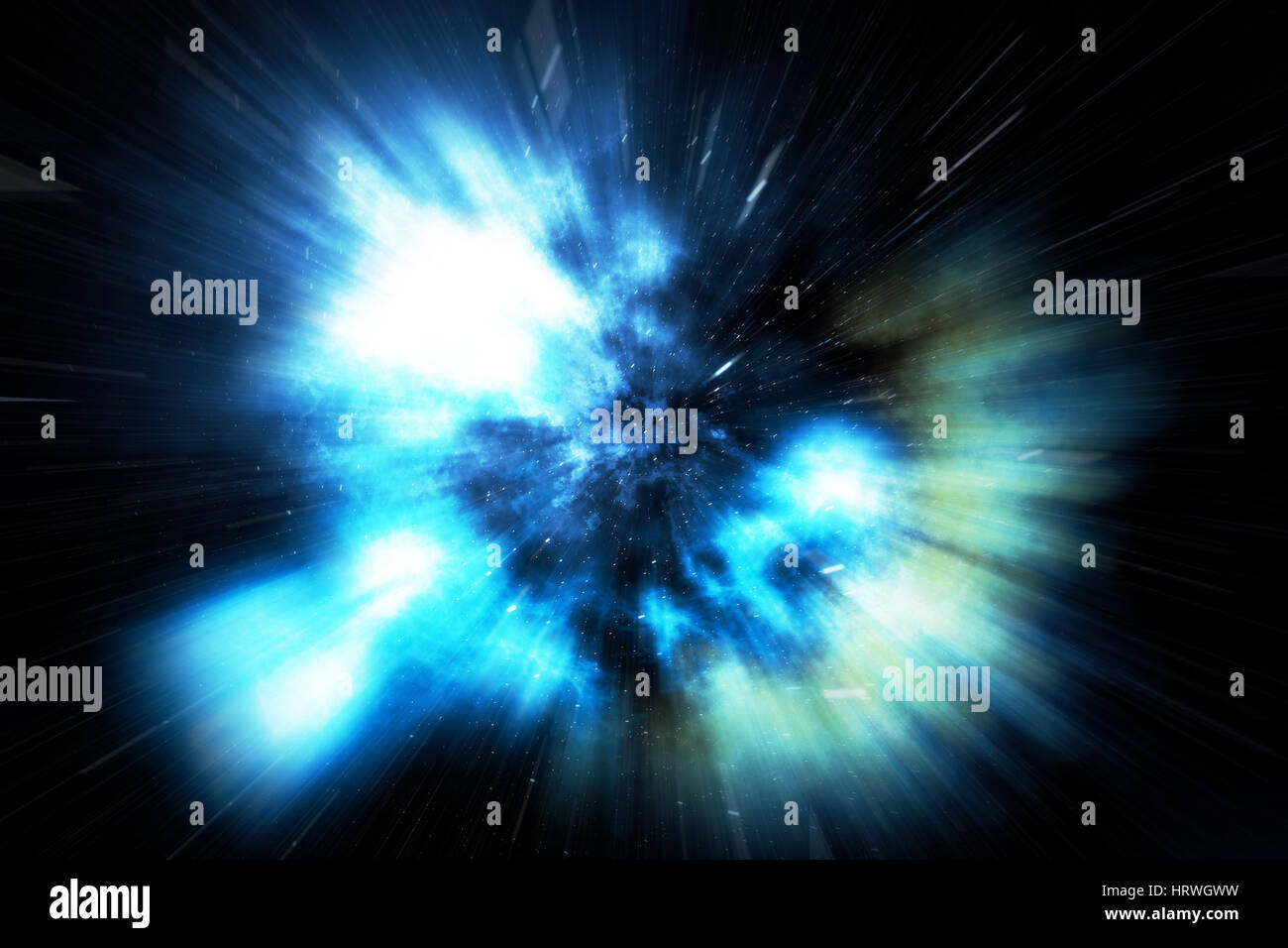 Across the universe. Traveling in space. Time travel. Scene of ...