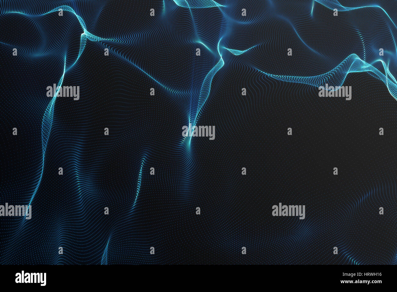 Landscape background. Cyberspace landscape grid. 3d technology ...