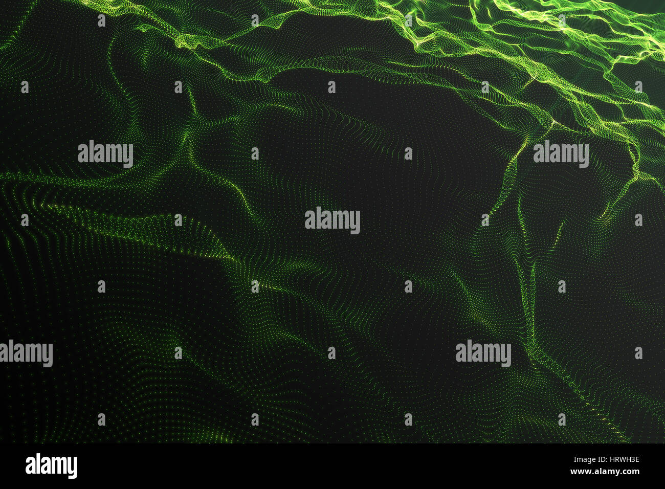 Landscape background. Cyberspace landscape grid. 3d technology ...