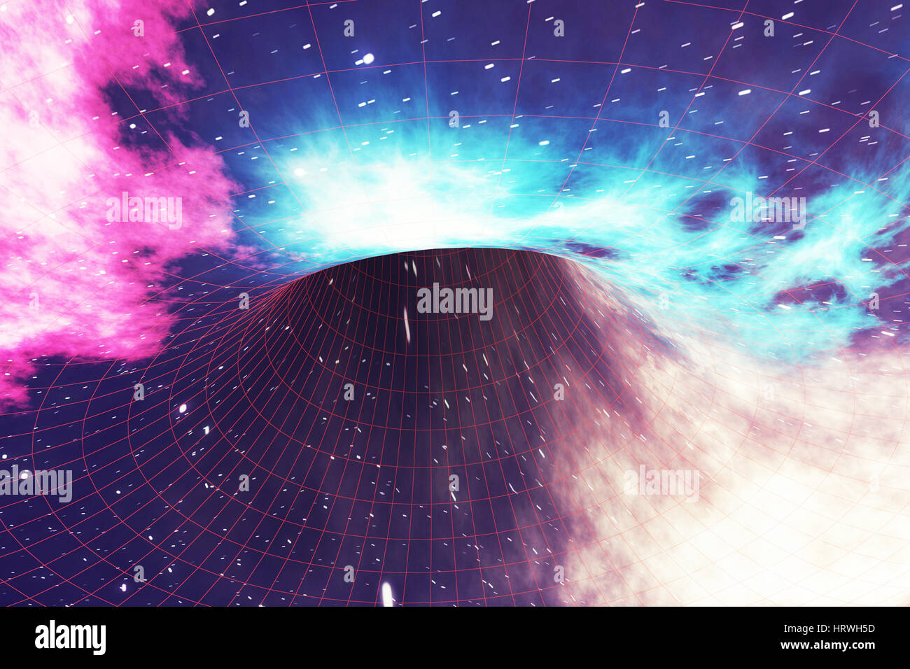 Interstellar warp hi-res stock photography and images - Alamy