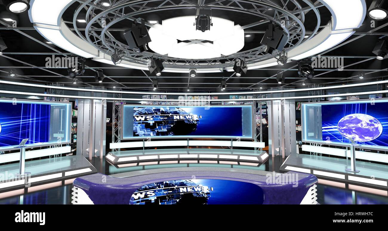 Bbc studio interior hi-res stock photography and images - Alamy