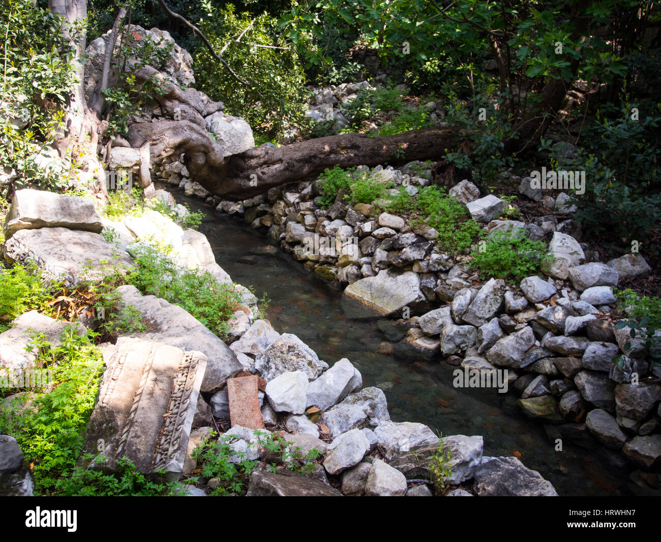 Ancient ruins olympos old hi-res stock photography and images - Alamy