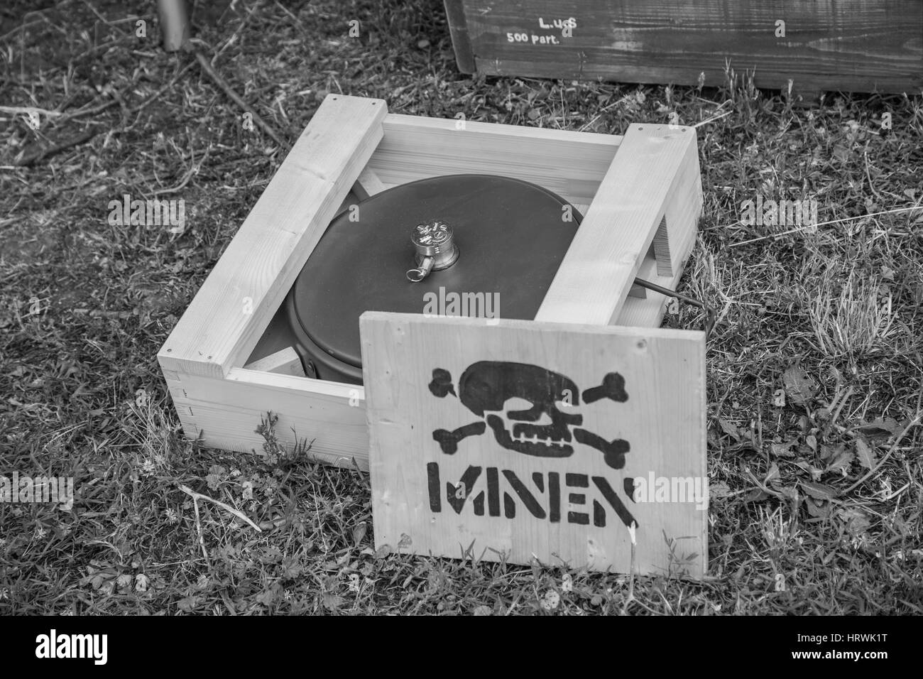Ww2 minefield hi-res stock photography and images - Alamy
