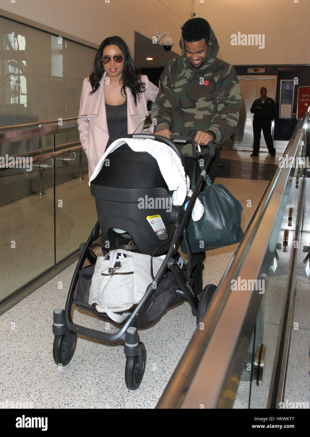 Jurnee Smollett-Bell and Josiah Bell arrive at Los Angeles ...