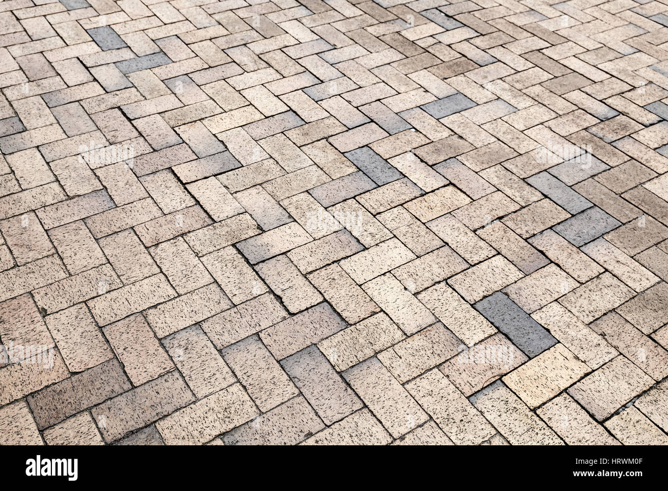 Yellow gray cobblestone road pavement, background photo texture Stock ...