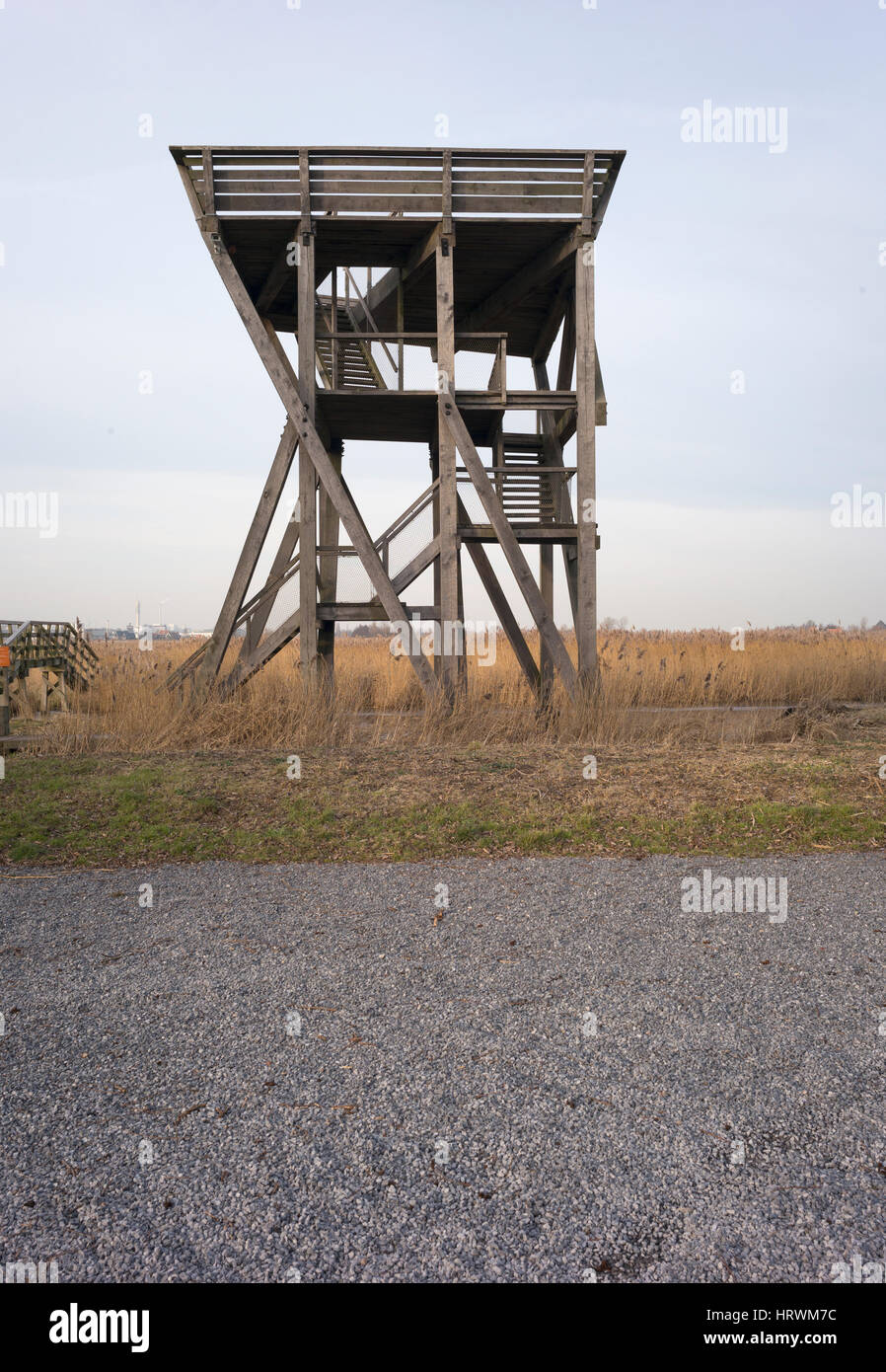 Wooden observation platform structure hi-res stock photography and ...