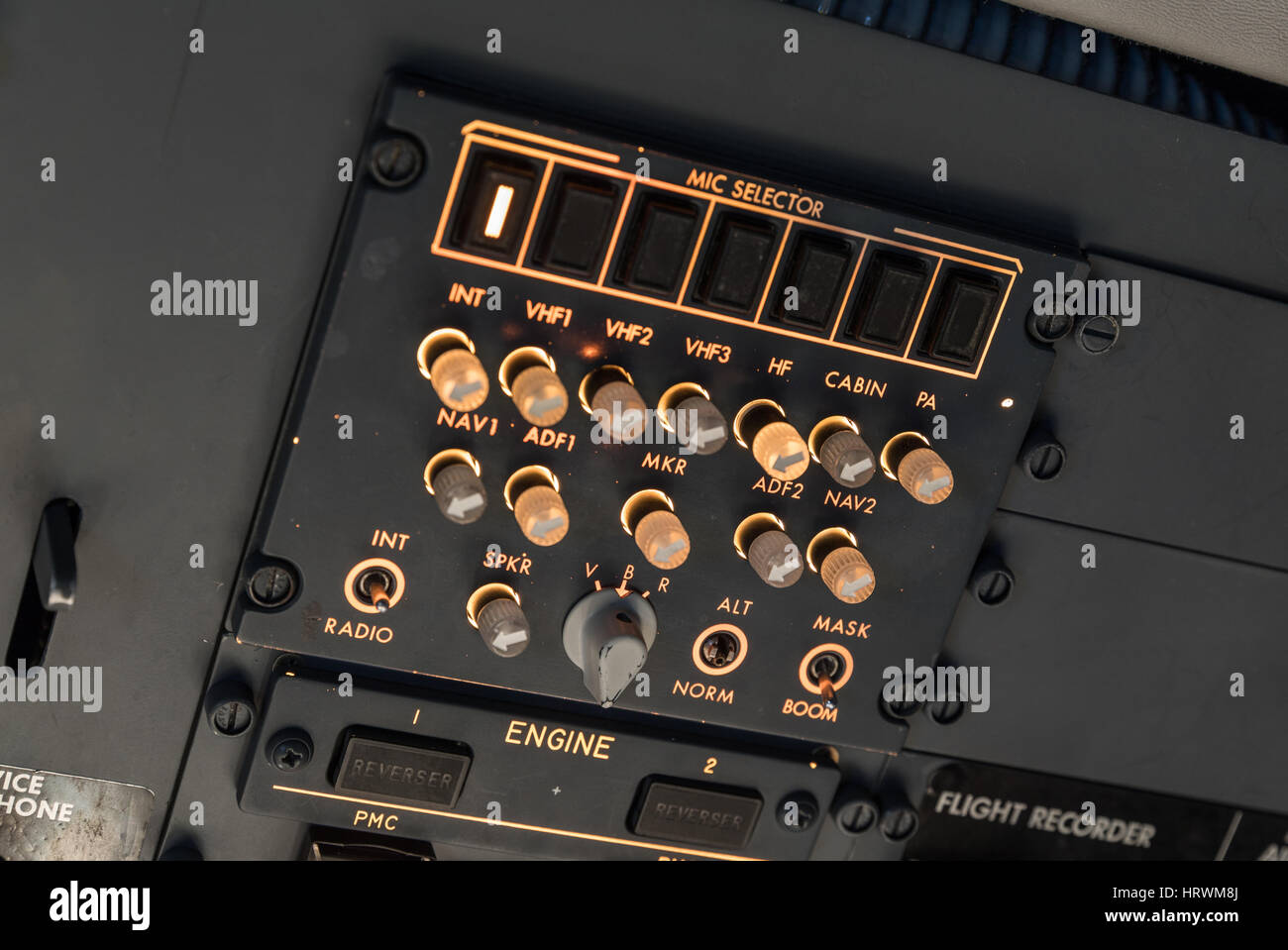 Upper panel switches hi-res stock photography and images - Alamy