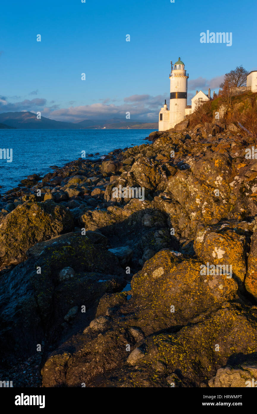 Cloch lighthouse uk hi-res stock photography and images - Alamy