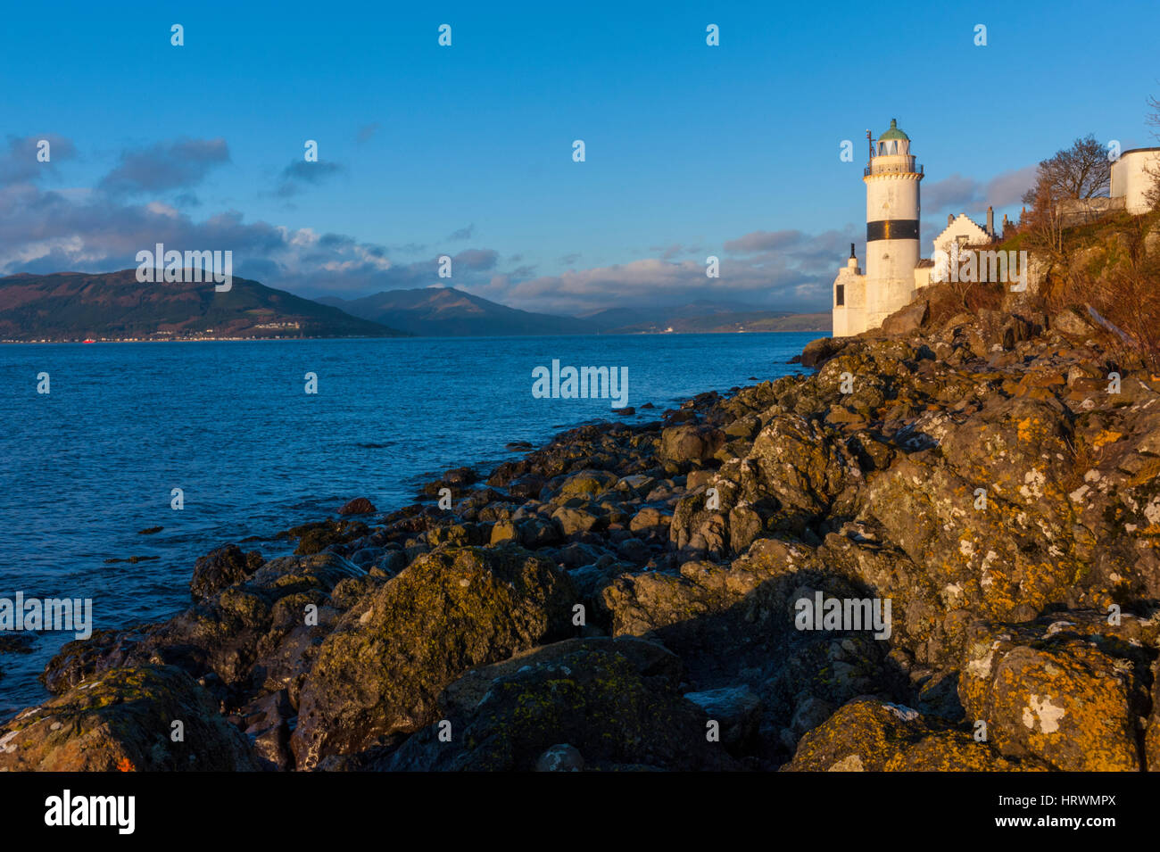 Cloch lighthouse hi-res stock photography and images - Alamy