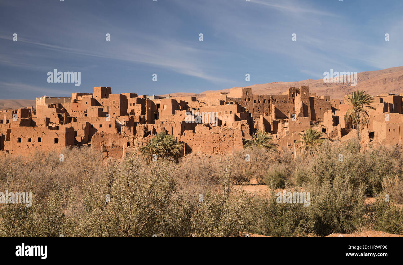 Scenic moroccan landscape Stock Photo - Alamy