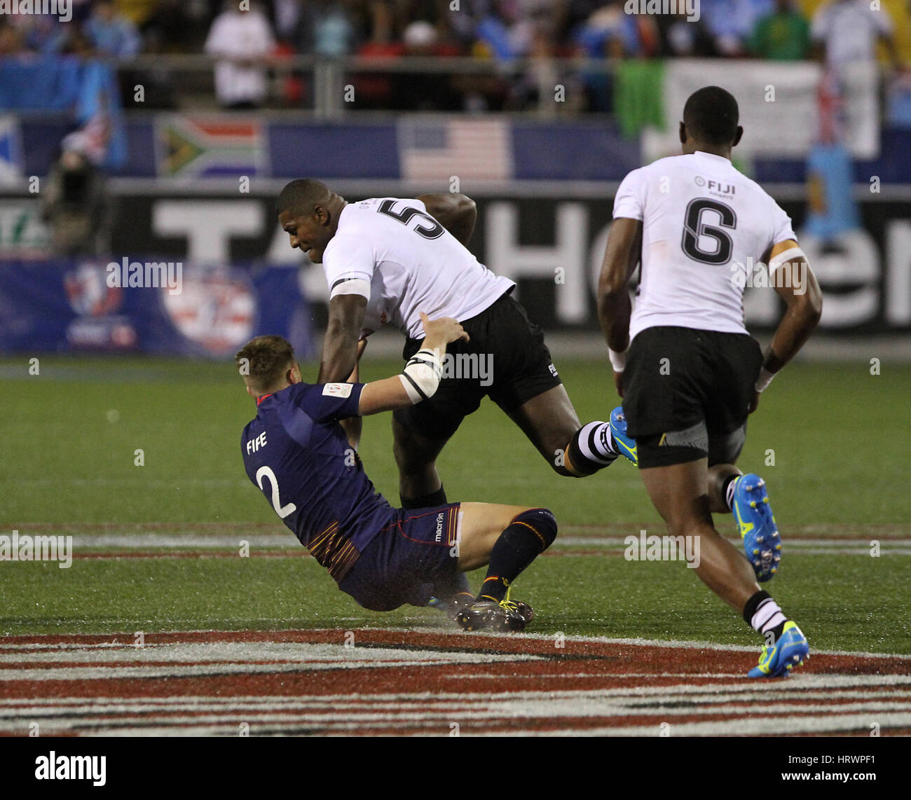 Las Vegas, Nevada, USA. 3rd Mar, 2017. Fijian Rugby player Masivesi ...