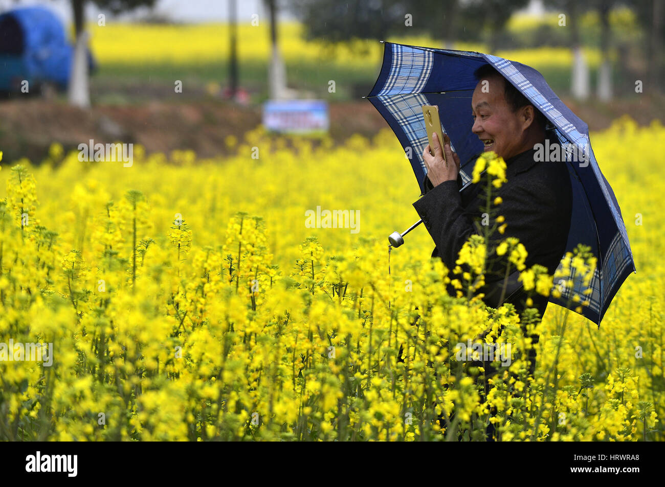 Nanchang, China's Jiangxi Province. 4th Mar, 2017. A tourist takes ...