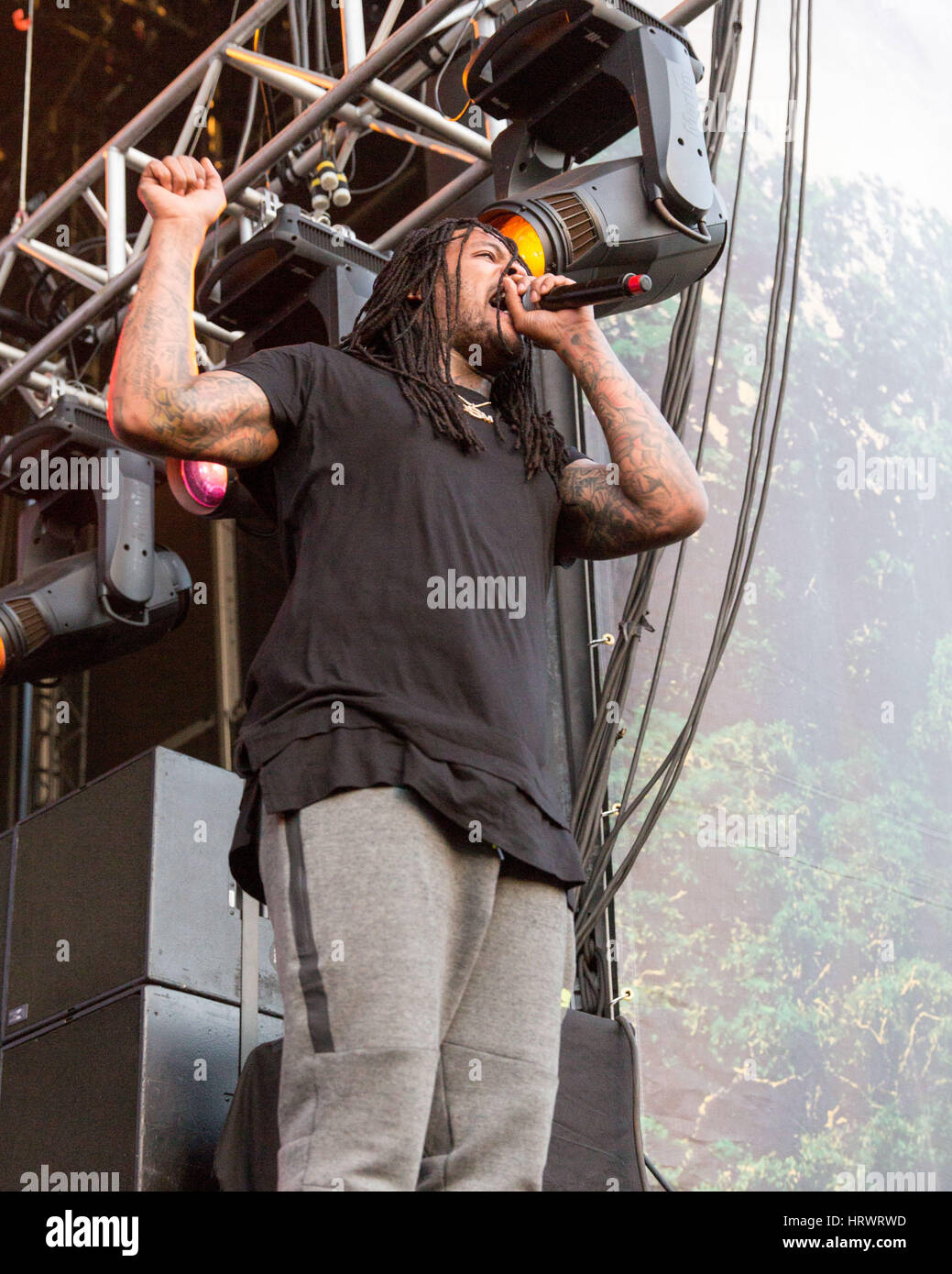 Okeechobee, Florida, USA. 3rd Mar, 2017. WAKA FLOCKA FLAME (JUAQUIN ...