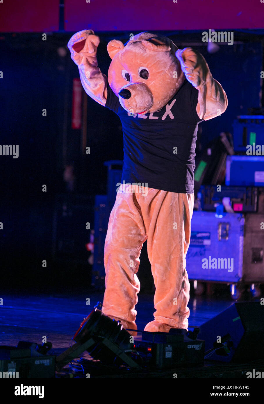 Fort Lauderdale, Florida, USA. 3rd March, 2017. DJ Alex The Bear ...