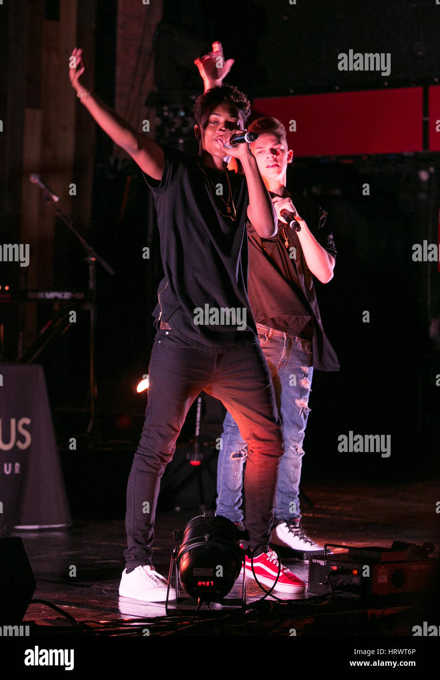 Fort Lauderdale, Florida, USA. 3rd March, 2017. The Bomb Digz perform ...