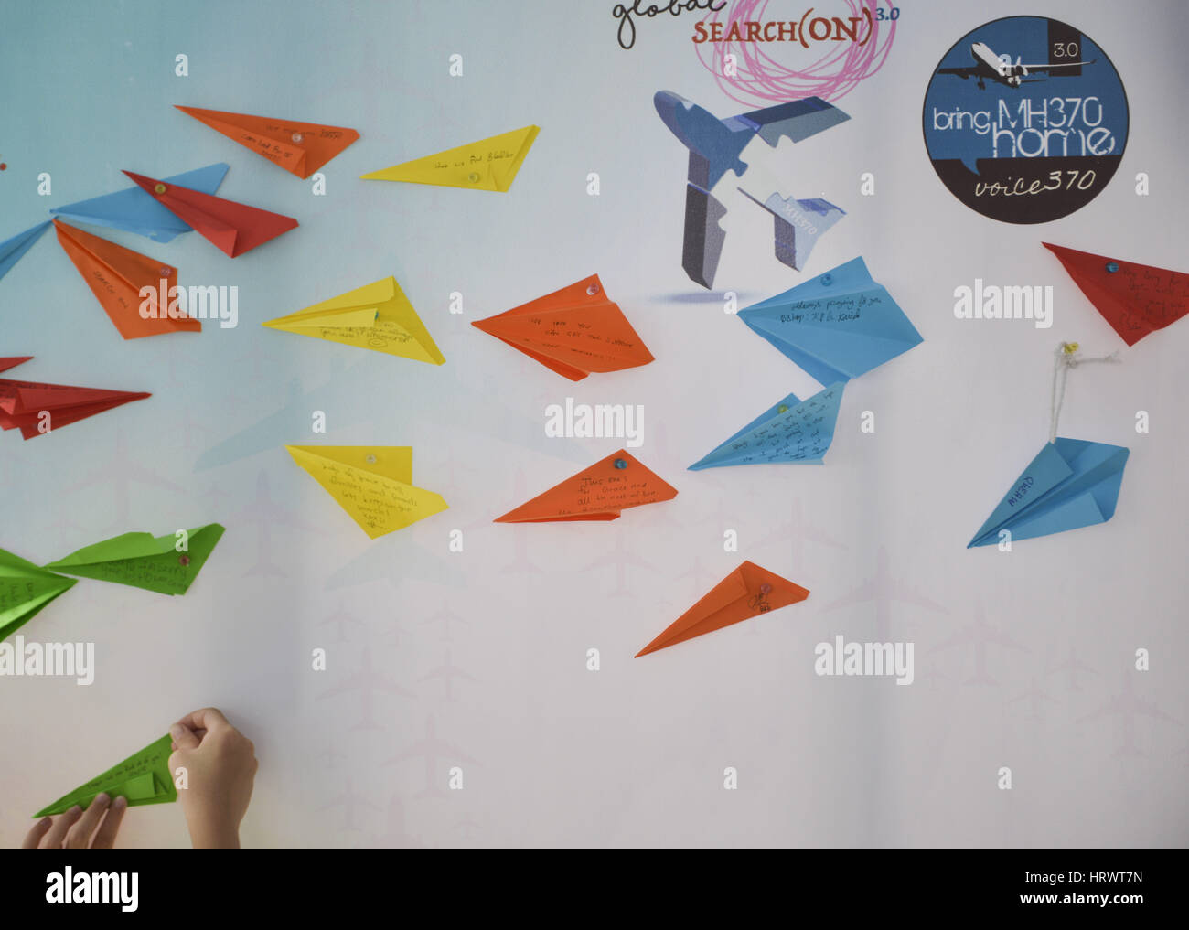 Mh370 anniversary hi-res stock photography and images - Alamy