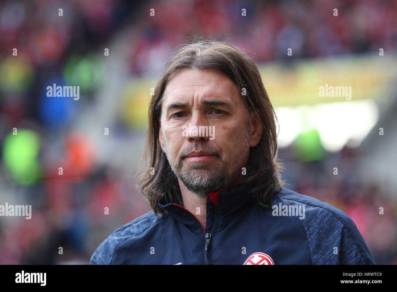 Mainz, Germany. 04th Mar, 2017. Mainz's coach Martin Schmidt at the ...