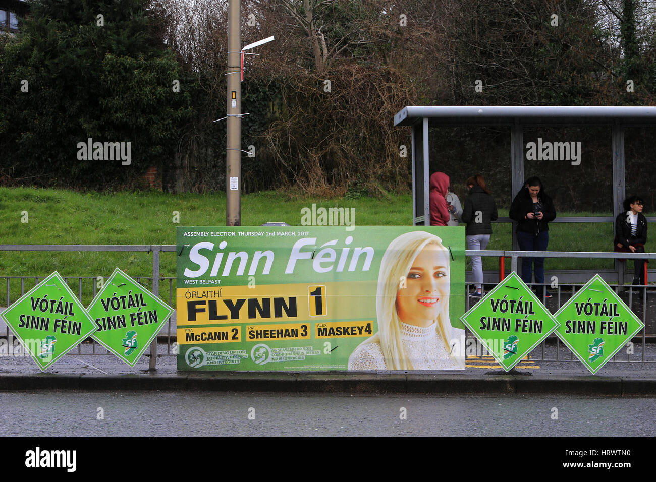 Irish election posters hi-res stock photography and images - Alamy