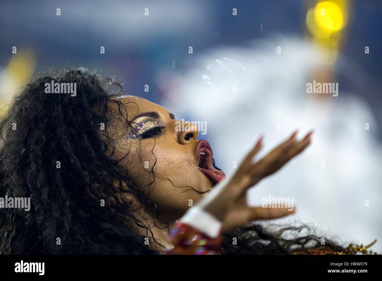 Sao Paulo, Sao Paulo, Brazil. 4th Mar, 2017. Queen of X 9 Samba School ...