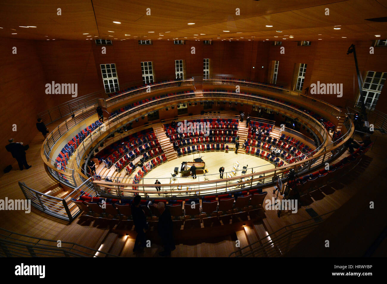 Berlin, Germany. 04th Mar, 2017. The new Pierre Boulez Hall in the ...