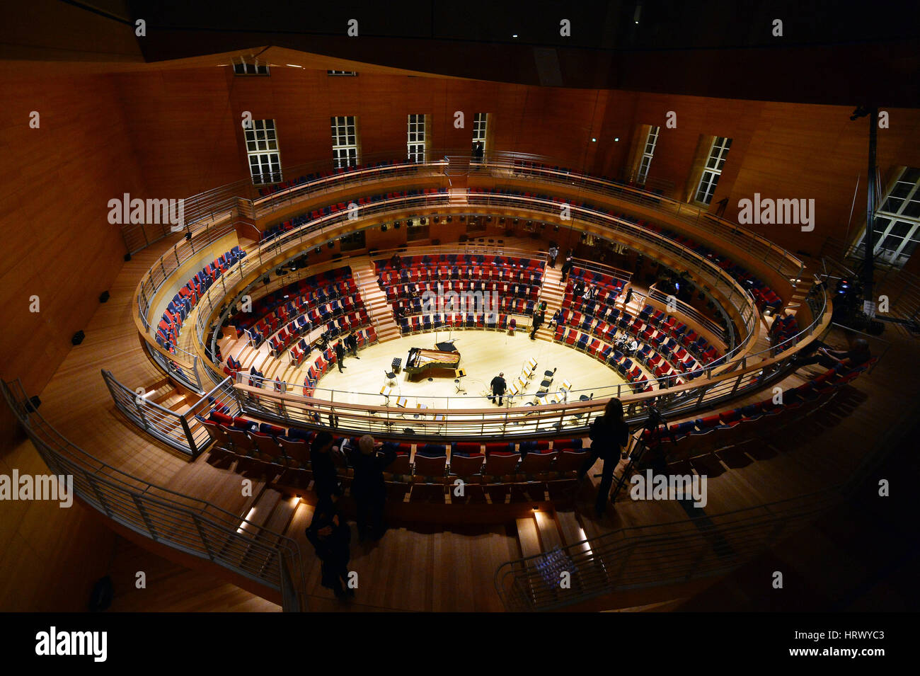 Berlin, Germany. 04th Mar, 2017. The new Pierre Boulez Hall in the ...