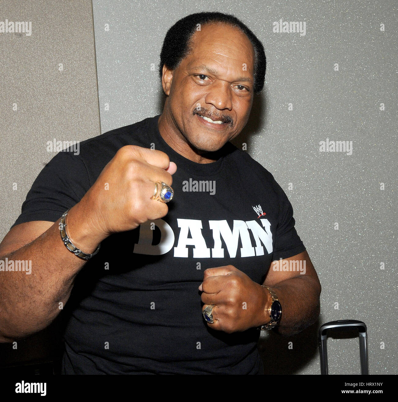 NEW YORK, NY - MARCH 04: Hall of Fame member Ron Simmons attends the ...