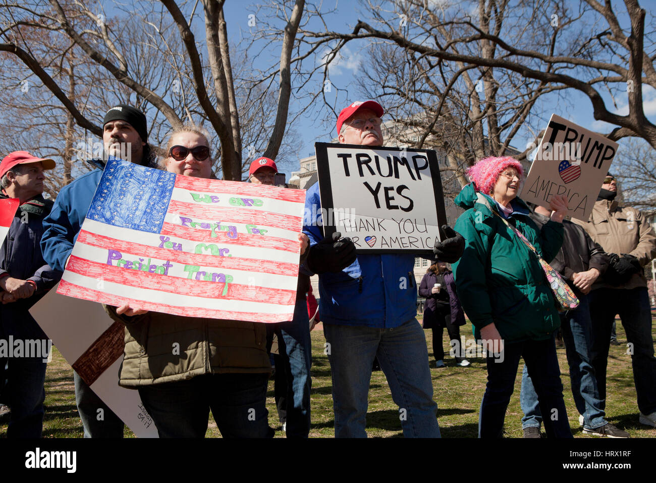 Washington, DC, USA. March 04, 2017. The "Spirit of America" rally ...