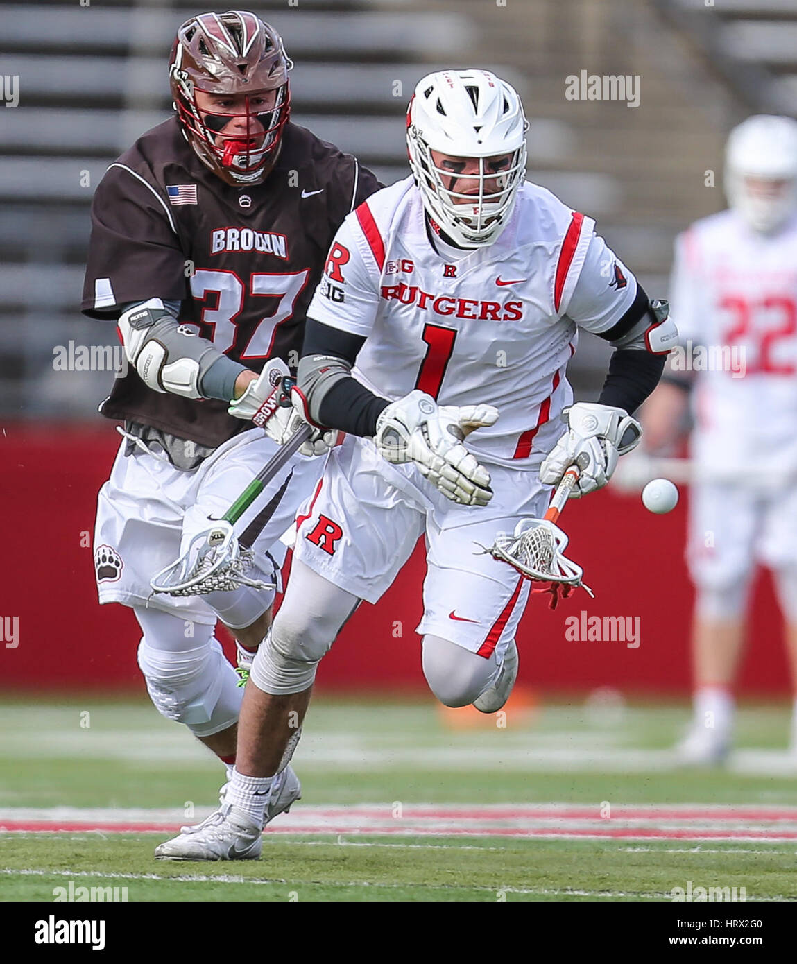 The Season. 4th Mar, 2017. Rutgers Joe Francisco (1) and Browns Ted ...