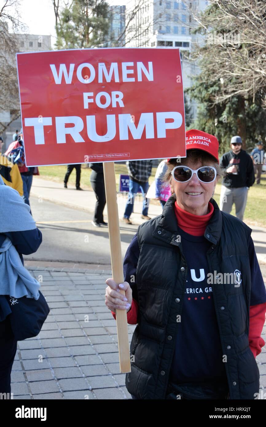 Trump Rally Supporters Stock Photo - Alamy
