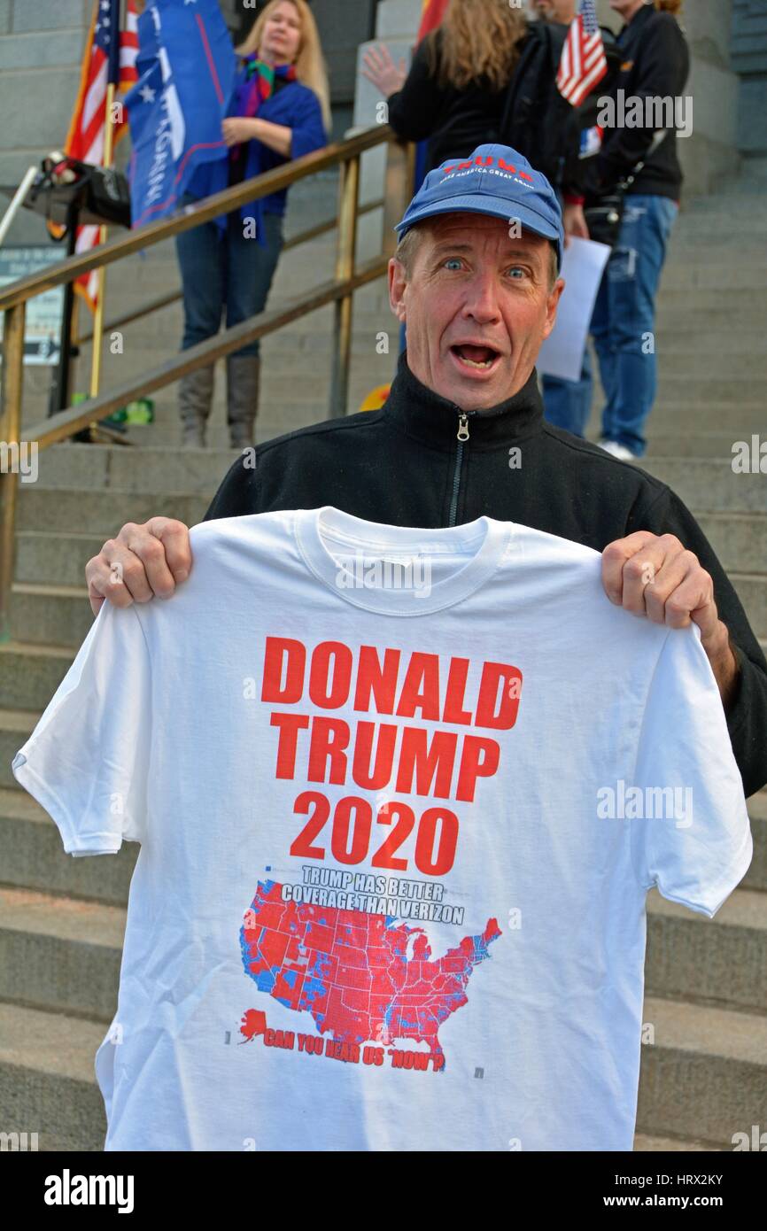 Trump Rally Supporters Stock Photo - Alamy