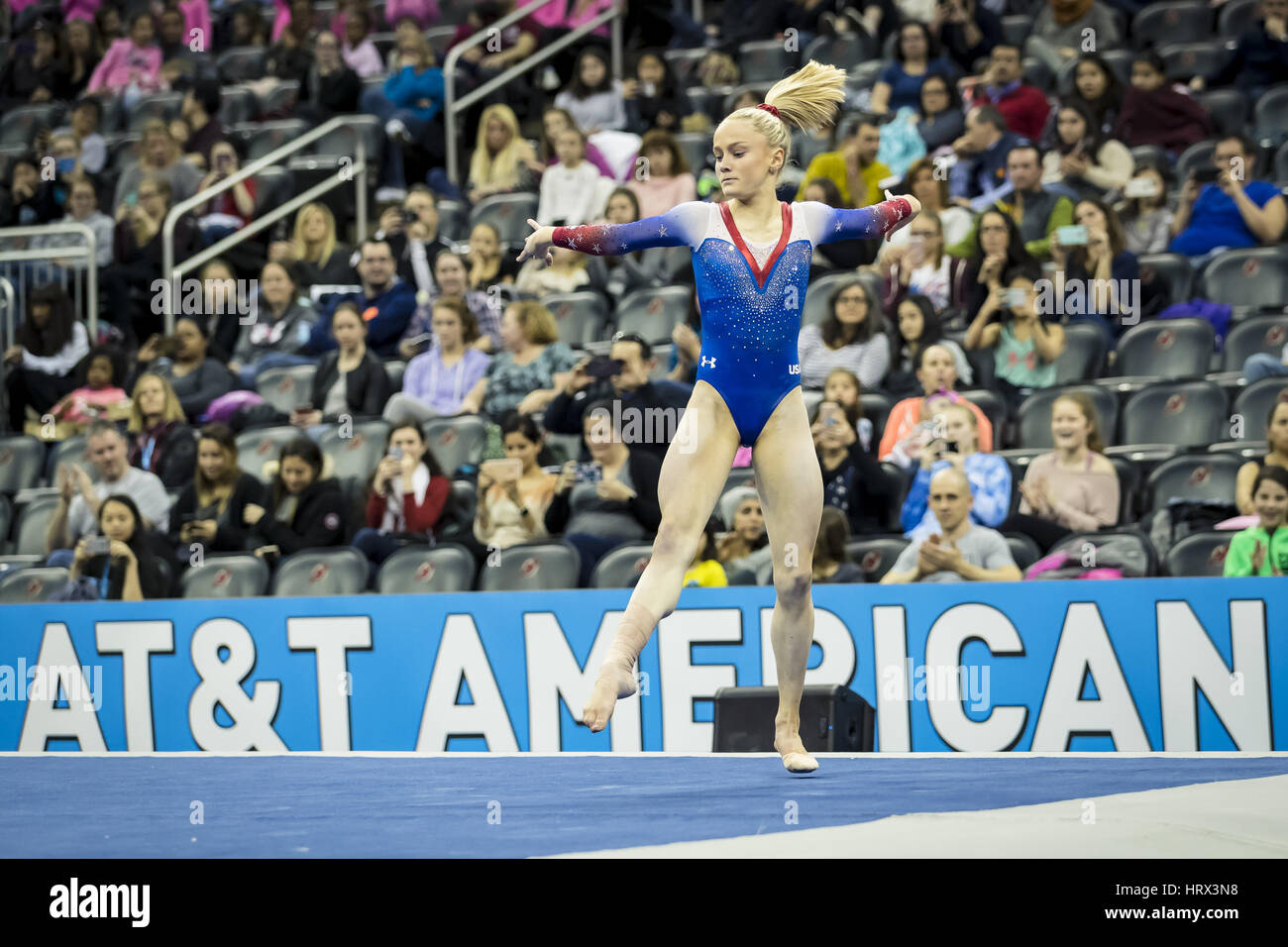 Newark, NJ, USA. 4th Mar, 2017. March 4, 2017: Riley McCusker of the ...