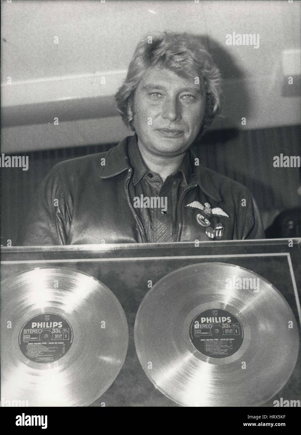 Jan. 1, 1970 - Johny Halliday. (Credit Image: © Keystone Press Agency ...