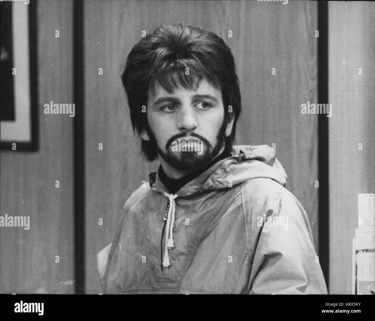 Jan. 1, 1970 - Ringo unrecognizable in beard. (Credit Image: © Keystone ...